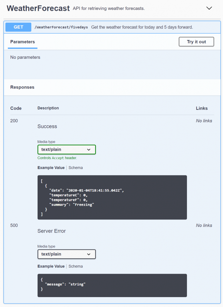 Creating Aspnet Web Apis And Generate Clients With Nswag Part 1 Emils Lost And Found Archive